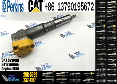 Chine Injecteur à rail commun de précision 222-5967 10R-9238 232-1167 20R-5392 pour moteur CAT 3126 2321167 2225967 à vendre
