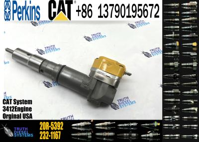 Chine Injecteur à rail commun de précision 222-5967 10R-9238 232-1167 20R-5392 pour moteur CAT 3126 2321167 2225967 à vendre