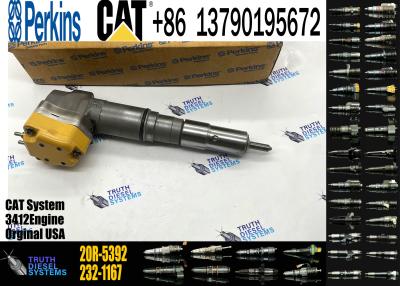 Chine Injecteur à rail commun de précision 222-5967 10R-9238 232-1167 20R-5392 pour moteur CAT 3126 2321167 2225967 à vendre