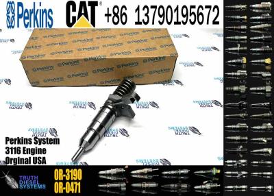 Chine Parties de pelleteuse 3116 Injecteur moteur 0R-8483 0R-3002 0R-8477 0R-3190 0R-8473 4P-2995 Injecteur de carburant Pour pelleteuse à vendre