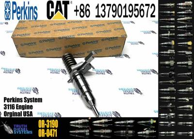 Chine Parties de pelleteuse 3116 Injecteur moteur 0R-8483 0R-3002 0R-8477 0R-3190 0R-8473 4P-2995 Injecteur de carburant Pour pelleteuse à vendre
