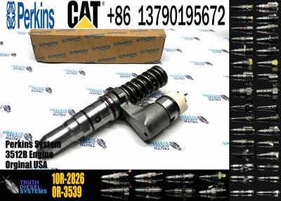 중국 애벌레를 위한 249-0746 3512B 엔진 CAT 시스템 분사기 공통 레일 연료 인젝터 10R-2826 10R-2827 판매용