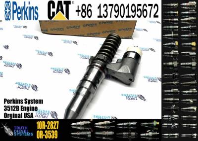 China 249-0746 3512B Engine cat system injector Common Rail Fuel Injector 10R-2826 10R-2827 For Caterpillar for sale