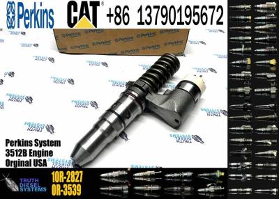 China 249-0746 3512B Engine cat system injector Common Rail Fuel Injector 10R-2826 10R-2827 For Caterpillar for sale