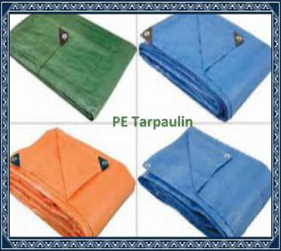 Chine Tarpa Camoflague polyvalente en PE de bâche bleue économique bleu à vendre