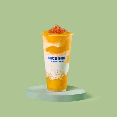 Cina Franchising di frullati di frutta allo yogurt in stile Hong Kong con mango e pomelo in vendita