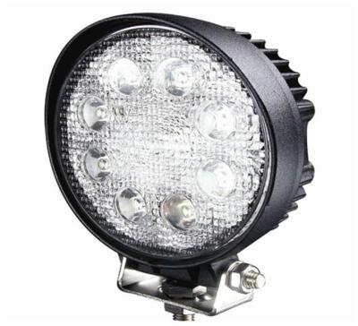 China 24W round  LED working light for jeep, driving lamp OFF ROAD ,auto lamps, LED arbeidslys,FAROS DE TRABAJO LWL01B for sale