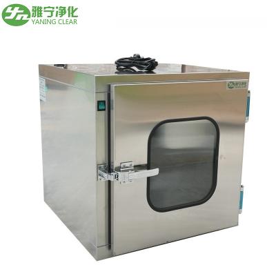 Chine Boîte de passe à verrouillage mécanique en acier inoxydable Boîte de passe à transfert statique pour laboratoire à vendre