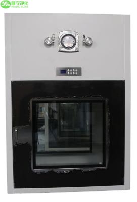 China Esterilización ULTRAVIOLETA del SAS del dispositivo de seguridad del recinto limpio de paso de la caja de la portilla hermética de la transferencia en venta
