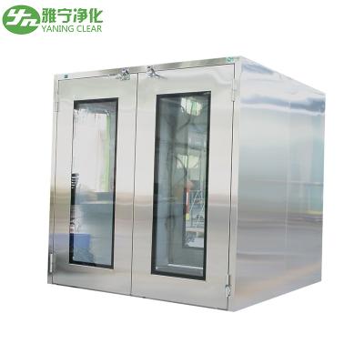 China Passagem manual dobro do quarto desinfetado da porta através da caixa Passbox com bloqueio mecânico à venda