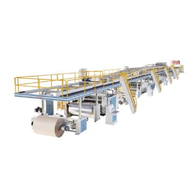 Cina 3/5/7/Plys Automatic corrugated corrugation cartone impianto linea di produzione per scatole in vendita