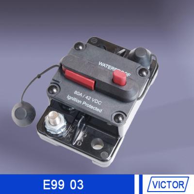 Cina Il pulsante ha risistemato l'amp 12volt di amp 50 dell'interruttore 30 per i compartimenti di motore marini in vendita