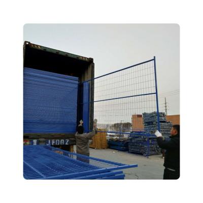 6ftx10ft Powder Coated Temporary Fence Canada Construction Site Fencing