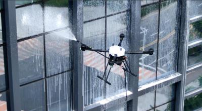 中国 高層ビル壁窓清掃ソリューションのための太陽光パネル高圧清掃ドローンZAi-MX15 販売のため