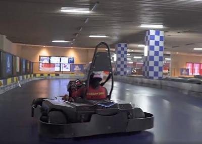 Cina go-kart motorizzati 1860*1400*610mm dell'interno di Karting del Fast Track 3500W in vendita