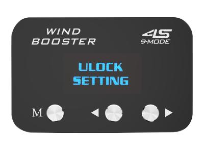 Cina Regolatore Black Aluminum Frame del comando dell'automobile di Windbooster 4S in vendita