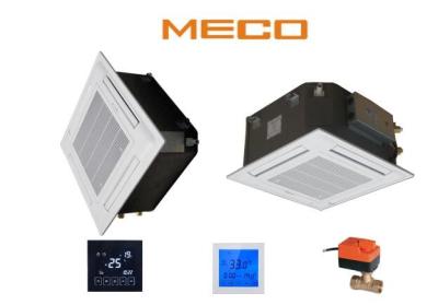 Cina Ventilconvettore a quattro vie dell'acqua della cassetta del soffitto, con configurazione in scatola elettrica, visualizzatore digitale in vendita