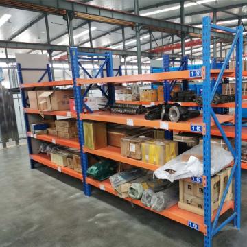 Customizable metal rack in blue color
