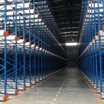 High-density storage in distribution center
