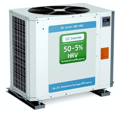 中国 DCインバーター VRF HRVユニット 50-55% 温度交換効率 販売のため
