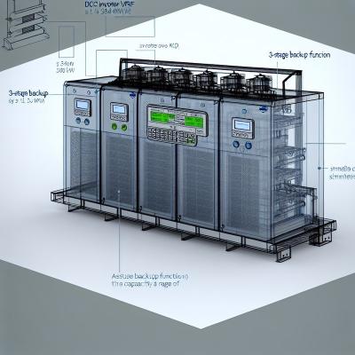 China Sistema VRF Inverter DC 25-340kW con Función de Respaldo de 3 Etapas en venta