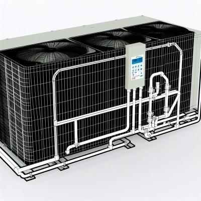 Cina Invertitore a corrente continua Mini VRF con 8 unità interne e altezza dei tubi di 30 m in vendita