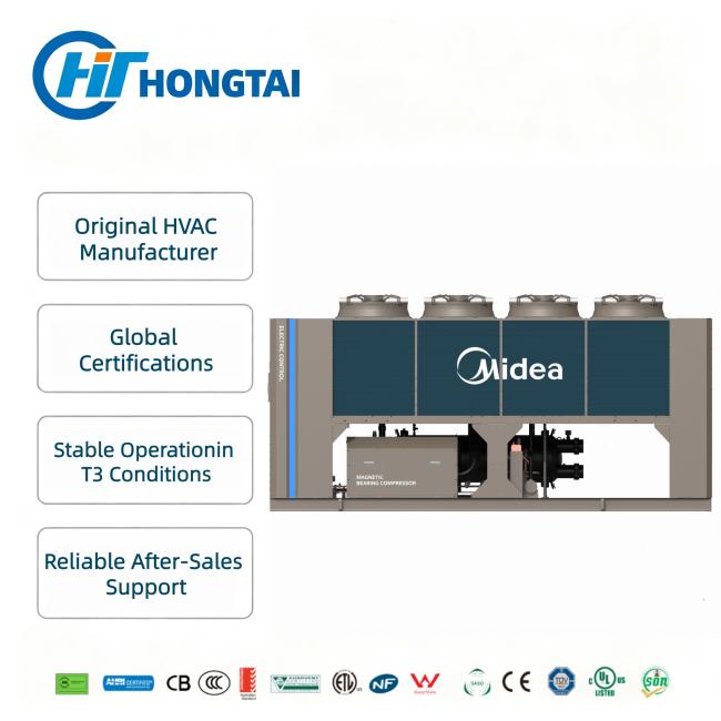 AirBoost chiller installation and connectivity diagram