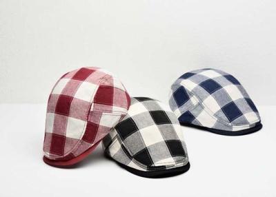 Chine Aspect de trellis de mode de chapeaux personnalisé par coutume de tissu de coton avec le bord incurvé à vendre