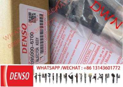 Κίνα ΓΝΗΣΙΟΣ αρχικός εγχυτήρας 095000-6700 095000-6701 DENSO για το βαρύ φορτηγό R61540080017A HOWO προς πώληση
