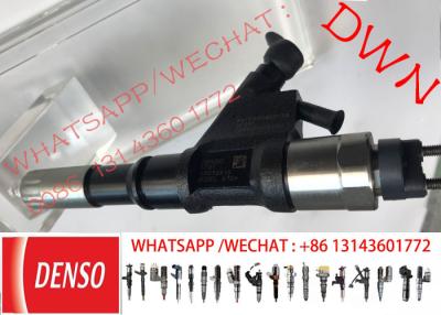 ΓΝΗΣΙΟΣ αρχικός εγχυτήρας 095000-6701 095000-6700 DENSO 0950006700 για το βαρύ φορτηγό R61540080017A HOWO