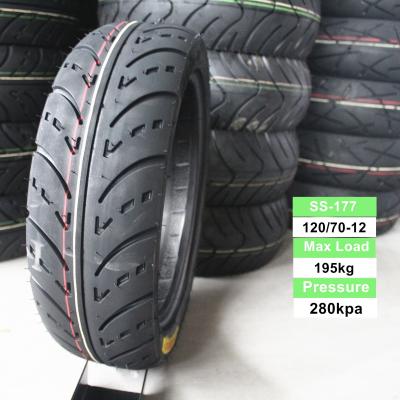 Κίνα ROCKYWAY Τεχνη μοτοσυκλέτα σκούτερ 120/70-12 120/70/12 Χωρίς σωλήνες ελαστικά με περίβλημα ελαστικών προς πώληση