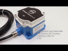 4G NB-Lora IOT ασύρματος αισθητήρας επιπέδου νερού για παρακολούθηση δεξαμενών νερού