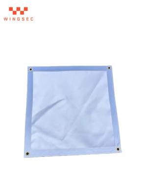 China 0.8mm Square Fire Pit Mat Fireproof Mat For Under Fire Pit Deck Protector for sale