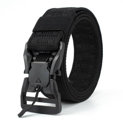 China Schnelle Freigabe-Schnallen-Gurt magnetische Legierungs-Nylon-Mesh Belts 120cm zu verkaufen