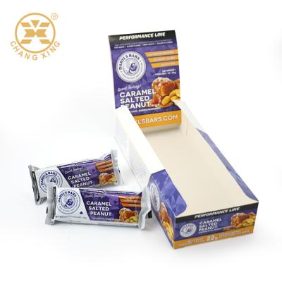 China Custom Design Chocolate Bar Box with 250-350gsm Coated Paper for Eco-Friendly Display Packaging for sale