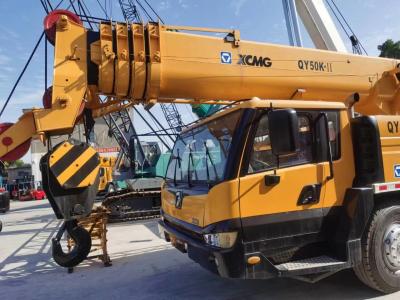 Κίνα 48M Max. Υψόμετρο ανύψωσης Χρησιμοποιούμενο γερανό φορτηγού QY50KC με 3000 ώρες εργασίας προς πώληση