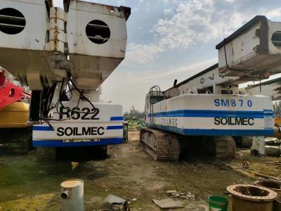중국 물 우물 및 바위용 굴착 굴착 굴착 가공 회전 리그 SOILME SM870 SR60 TH55 판매용