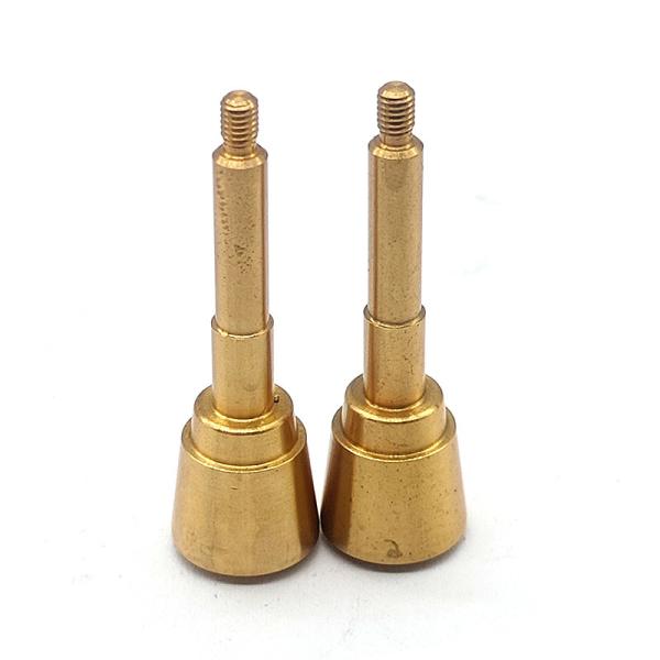 Quality Brass CNC Turning Parts Gold Customized CNC Turned Parts Industrial for sale