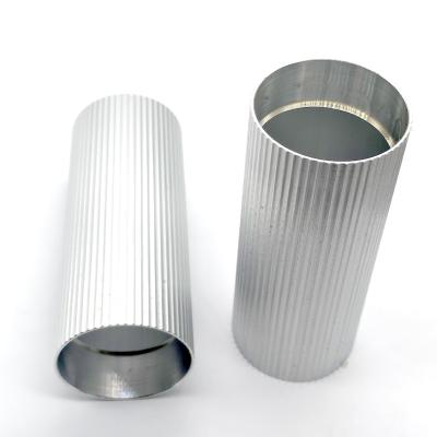 China Tubo de cilindro de aluminio de máquina CNC a medida en venta
