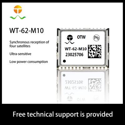 중국 WT-62-M10 GPS 모듈 M10050 칩셋 GPS + GLONASS + GALILEO + BDS를 지원합니다 판매용