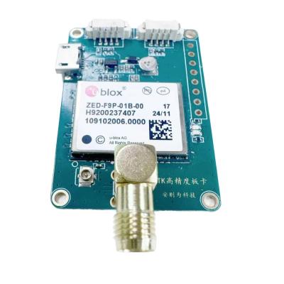 China UBLOX ZED-F9P RTK Panel de desarrollo del receptor GPS GNSS 5V 80mA en venta