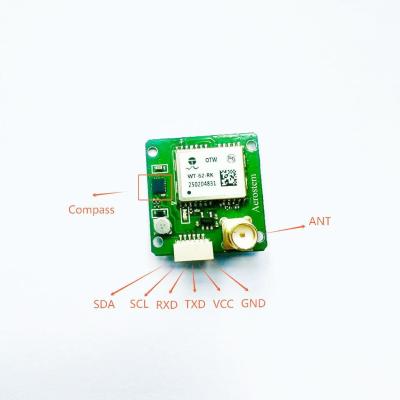 Китай WT-62-RK RTK GNSS модуль с компасом QMC5883P для навигации БПЛА продается
