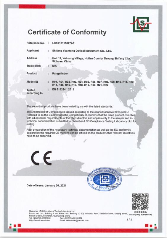 CE - Lijing International Optical Equipment Factory