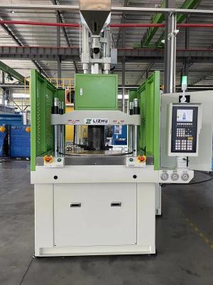 China Rotating Vertical Injection Molding Machine With 100 - 240mm Injection Stroke à venda