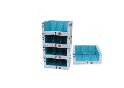 China Clothes / Underwear / Shoes Cardboard Pallet Display , Retail POP Corrugated Pallet Boxes for sale