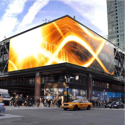 中国 P10 P15 Outdoor Led Display Screen Mall Advertising Transparent Waterproof 販売のため