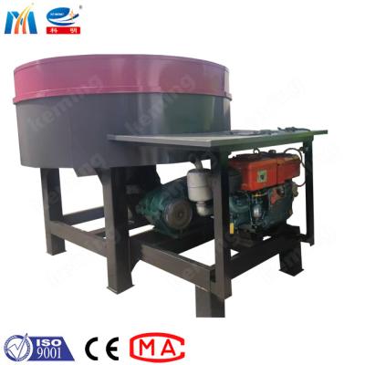 Chine Agrégat concret diesel de mélange de la casserole 750L de mélangeur plat de bouche de lame à vendre