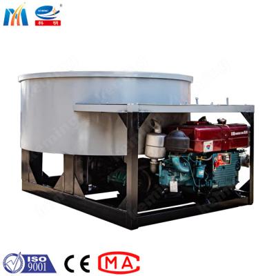 Chine Agrégat concret diesel de mélange de la casserole 750L de mélangeur plat de bouche de lame à vendre