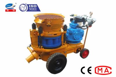 Chine Machine concrète de béton projeté de moteur pneumatique pour les travaux hydro-électriques à vendre