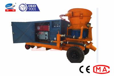 Shotcrete diesel συγκεκριμένη μηχανή ψεκασμού εξοπλισμού ξηρά συγκεκριμένη για τη σήραγγα